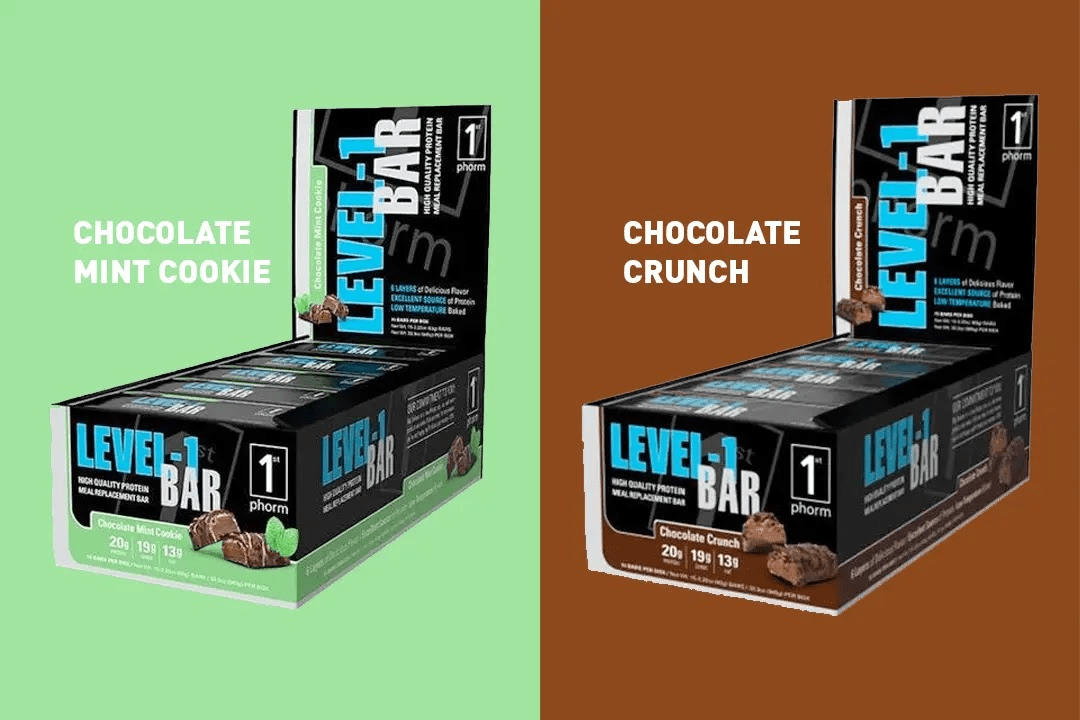 Level 1 Brand Protein Bars - Protein Bars